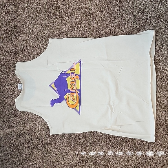 Camel | Shirts | Vintage Camel Brand Tank | Poshmark